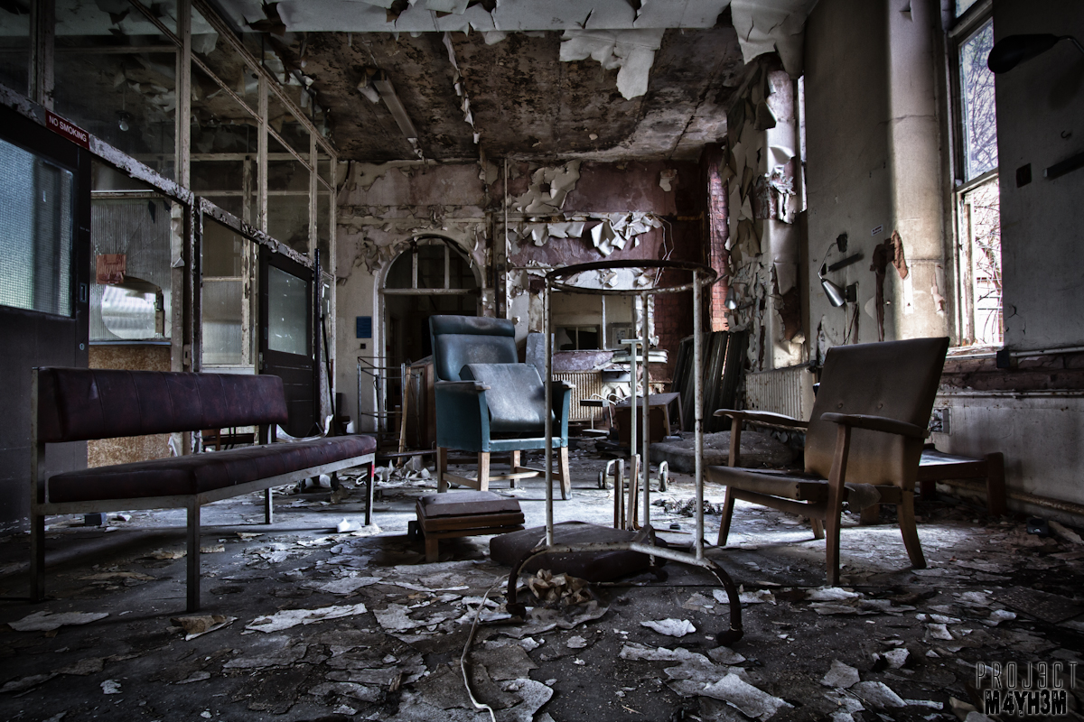 PROJ3CTM4YH3M Urban Exploration | Urbex: Mansfield General Hospital ...